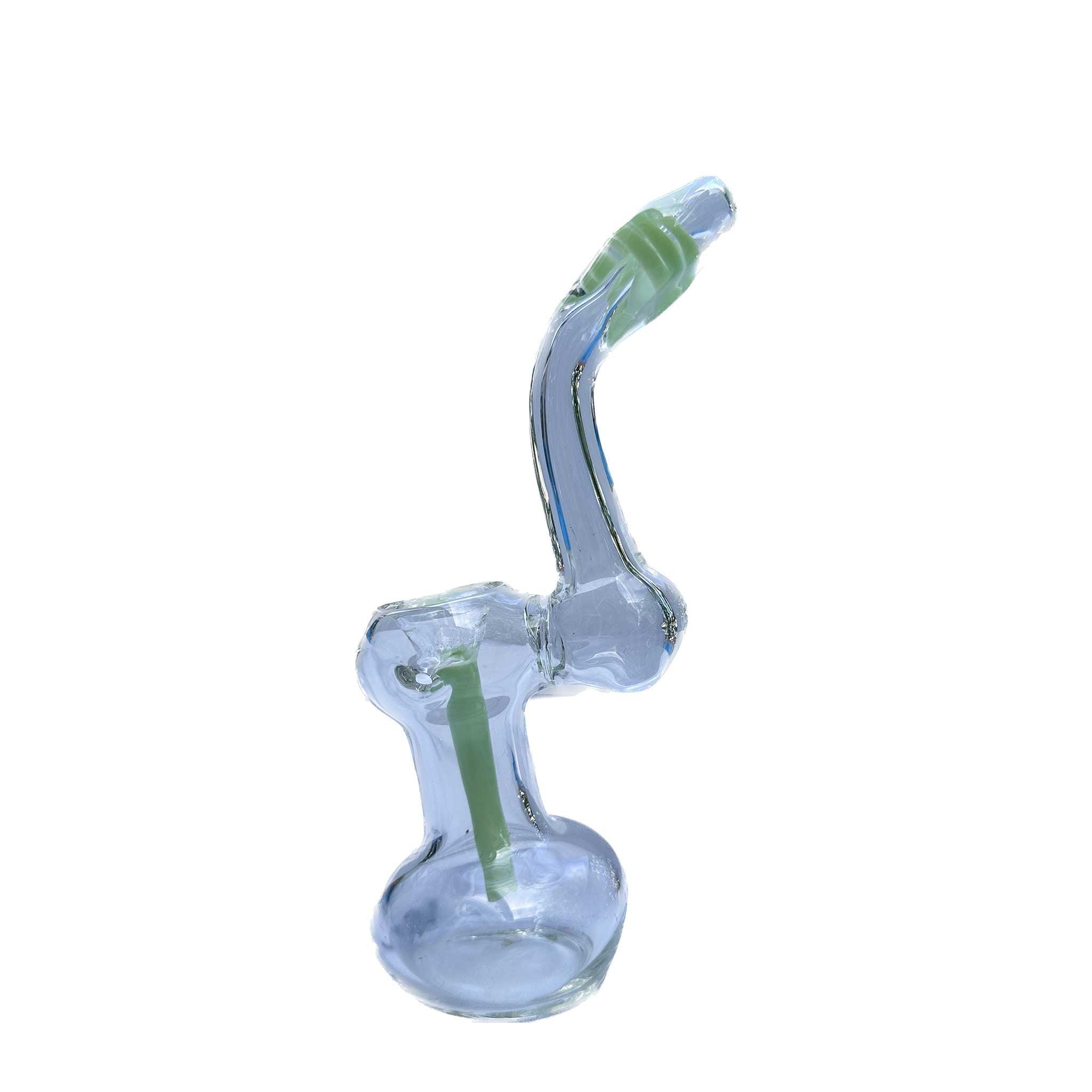 Large Bubbler w/Mint Green Accents