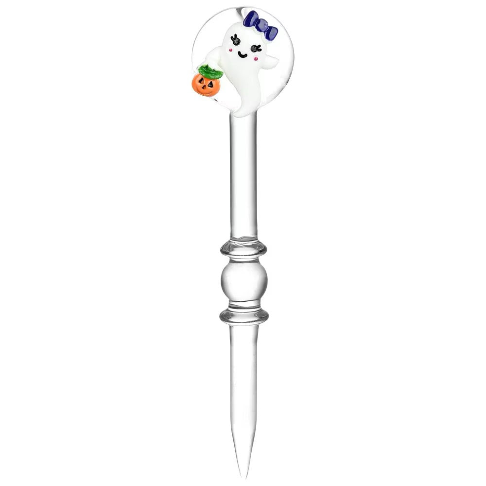 Halloween Glass Carb Cap & Dab Tool - Cute Ghost – Cloud Cat